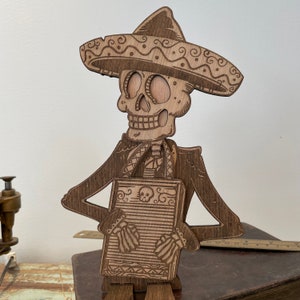 Hillbilly Skeleton Band Figurines: Ideal Gift for Music Lovers ...