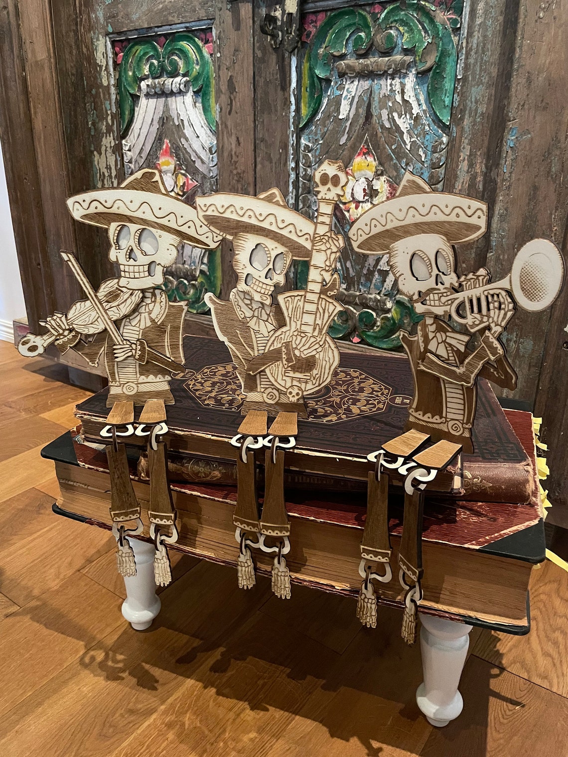 Skull Skeleton Laser Cut File Halloween Mariachi Dios De Los - Etsy