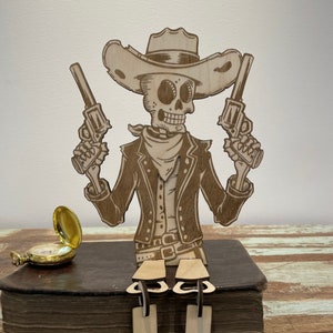 Most Wanted in the Wild West: Cowboy Laser Cut File. Xtool D1 Pro Laser ...