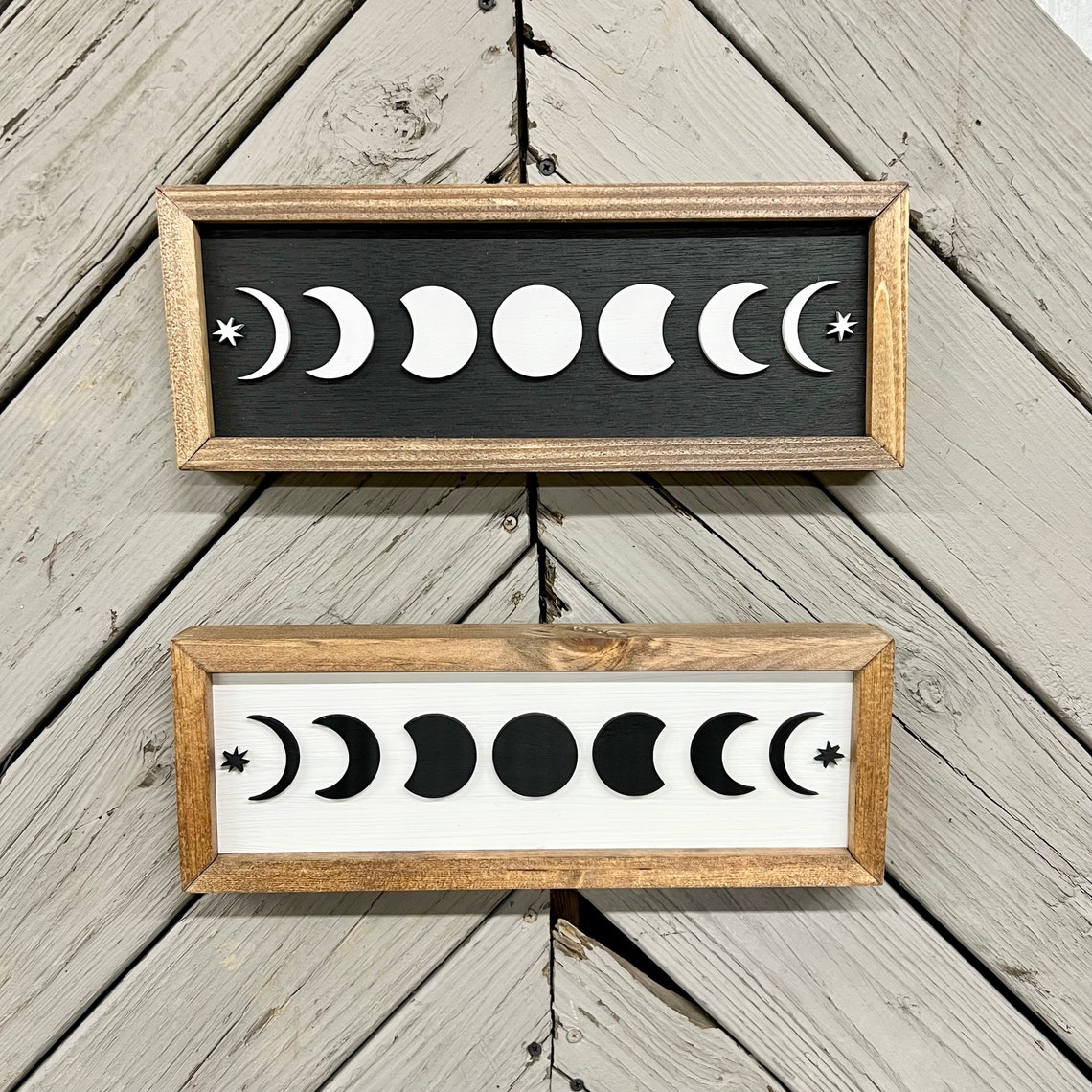 Moon Phases Sign - Etsy