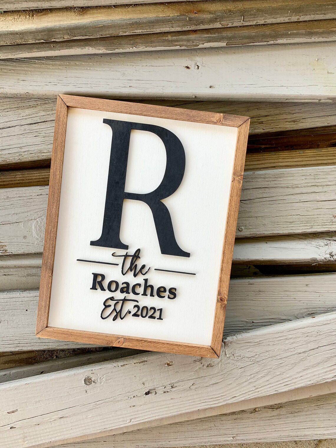 Custom-14x18 Vertical Last Name Sign - Etsy UK