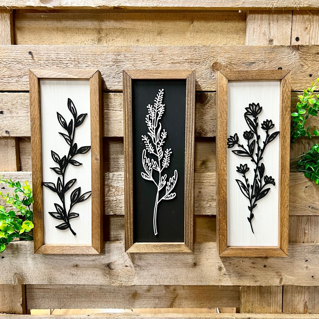 Floral Signs - Etsy