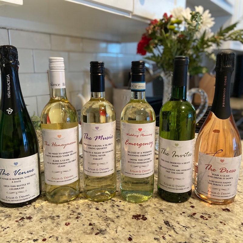 Milestone Wine Label - Etsy