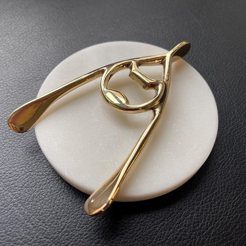Wishbone Keychain - Etsy