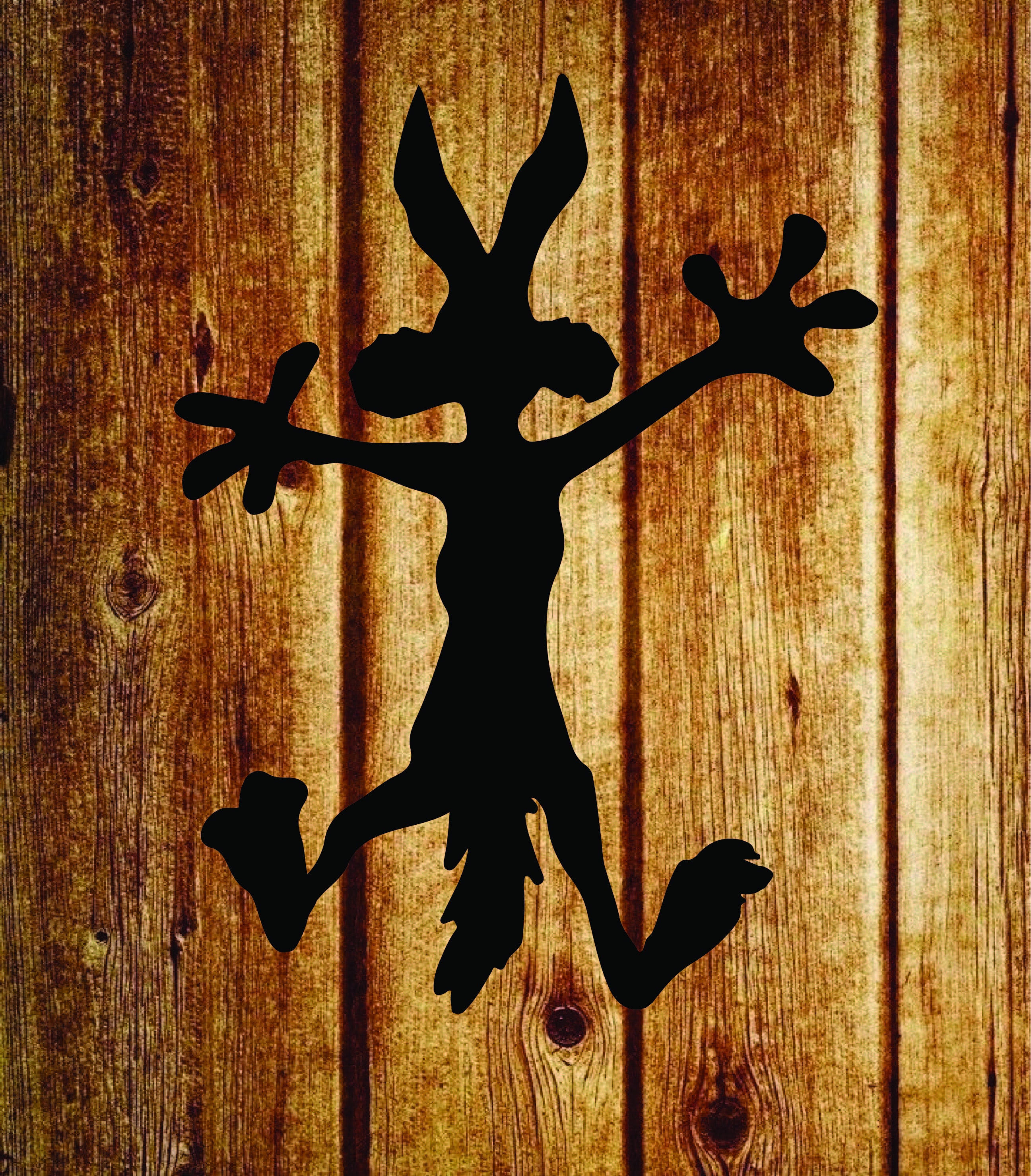 Wile E Coyote Splat Funny Vinyl Decal Sticker para coche - Etsy España