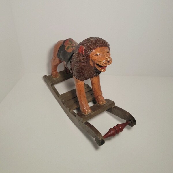 Painted Rocking Horse - Etsy