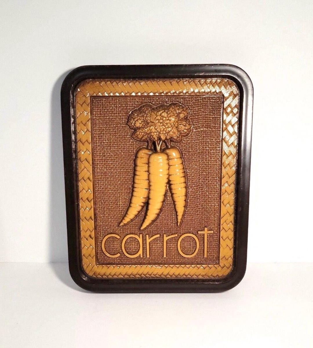 Vintage Decor Vegetable Wall Hanging Vegetable Carrot/wall Hanging ...