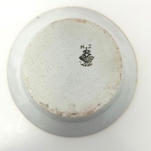 Antique MZ Austria Porcelain Dessert Dishes Antique MZ Austria Custard ...