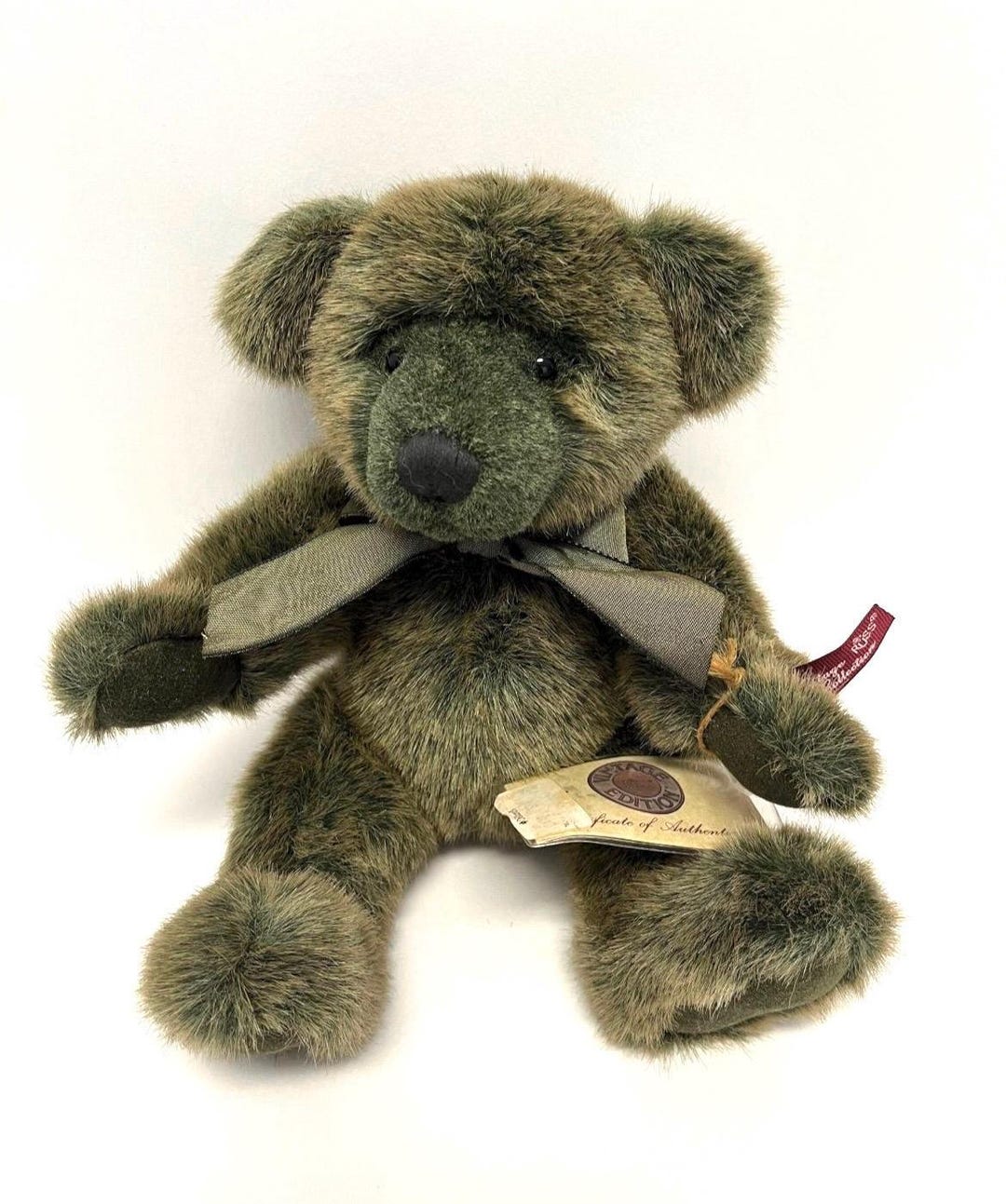 Vintage “timperly” Russ Bear Plush With Tags Timperly Vintage ...