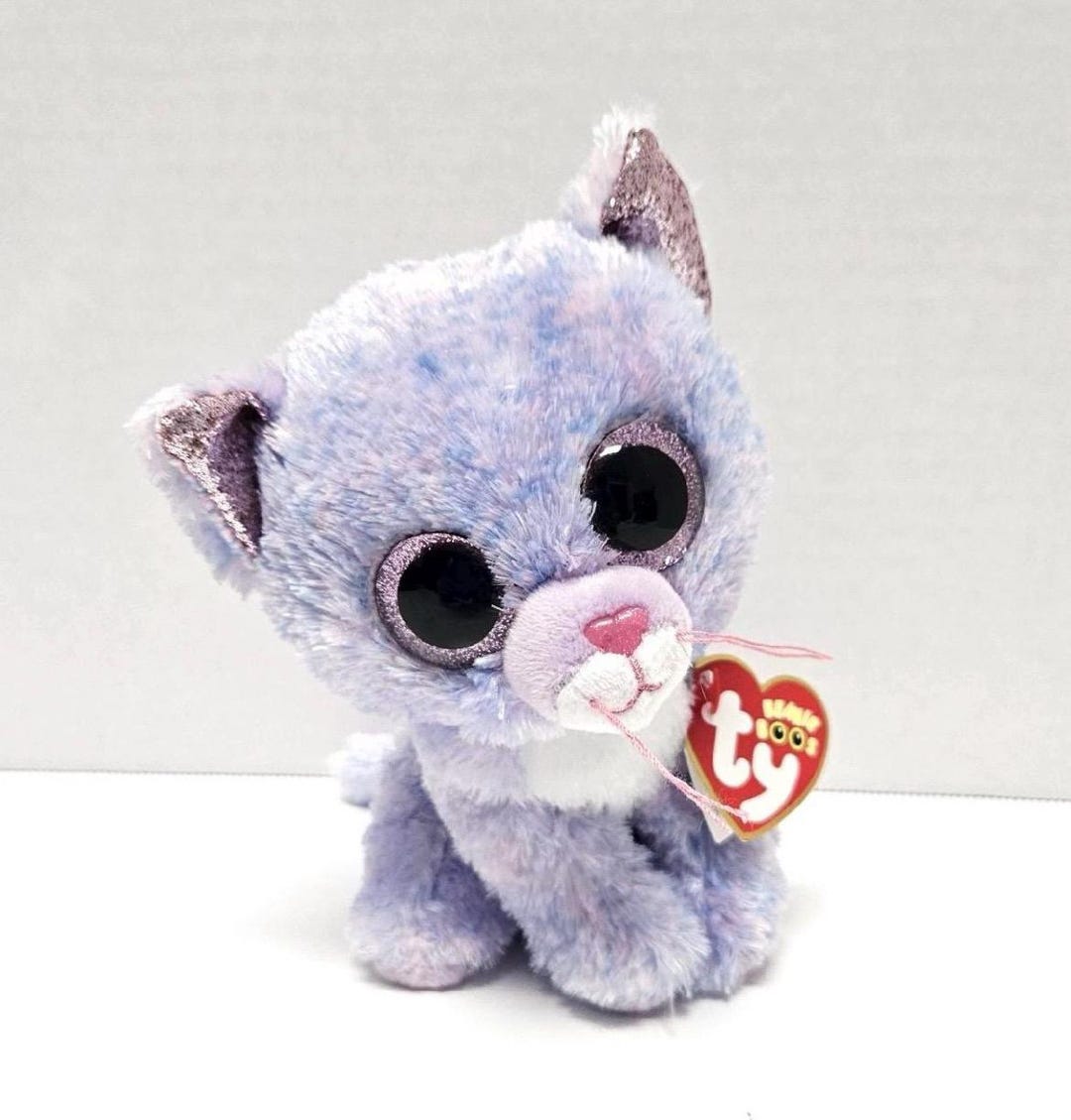 Ty Beanie Boo Cassidy Plush Cat/stuffed Animal/cat Plush/cat Stuffed ...