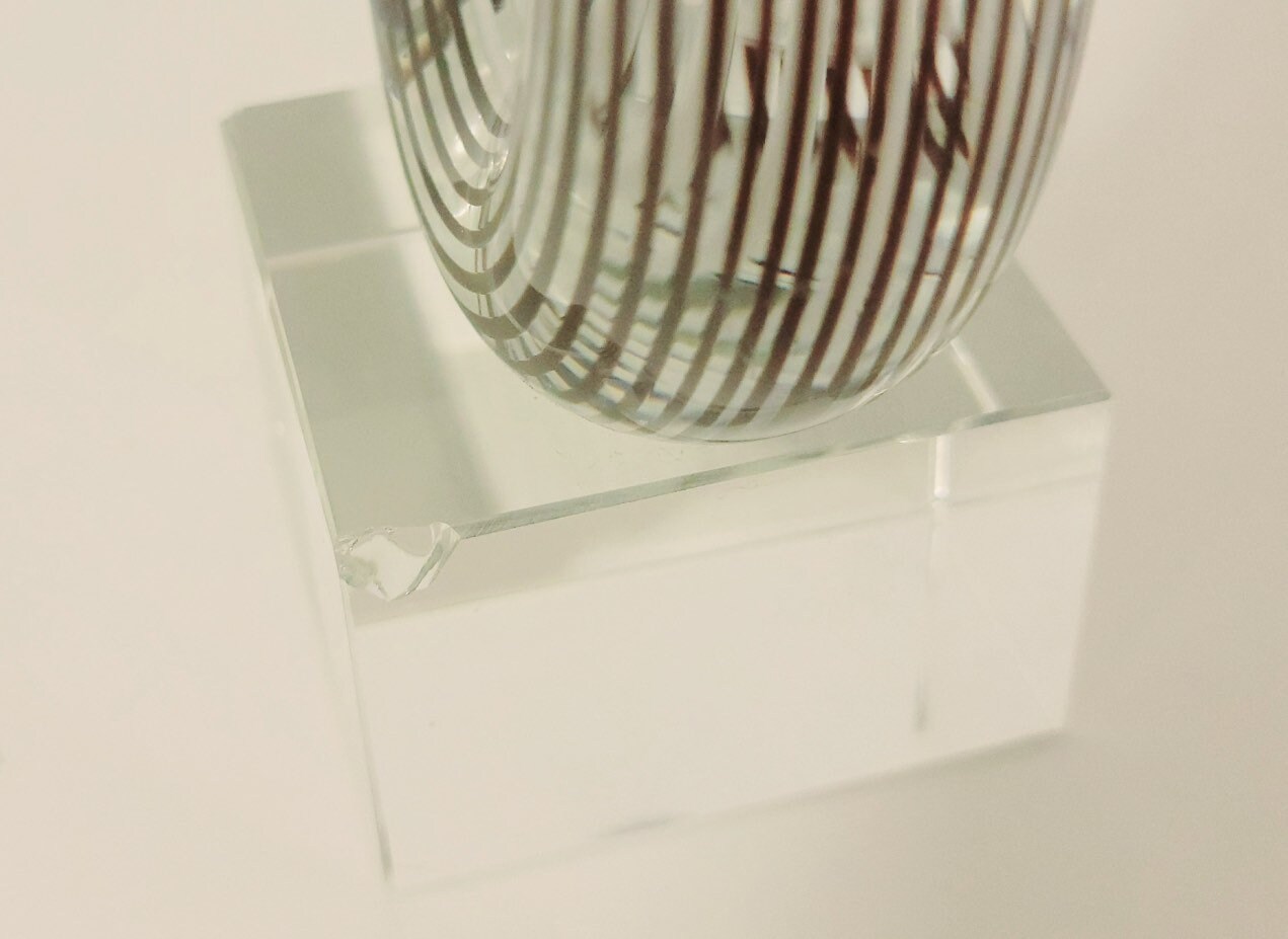 Vintage Blown Glass Musical Note Sculpture/art - Etsy