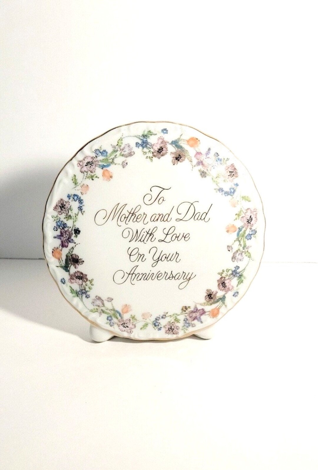 Vintage Enesco Parent Anniversary Vase Mom & Dad Anniversary Gift for ...