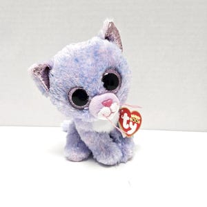 Ty Beanie Boo Cassidy Plush Cat/stuffed Animal/cat Plush/cat Stuffed ...