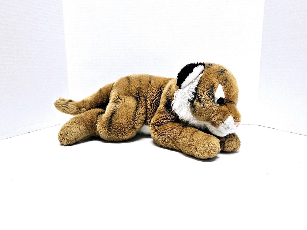 Vintage Toys R Us Tiger Plush/animal Alley/toys R Us Plush/realistic ...