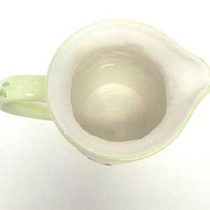 Vintage Harry & David Ceramic Pitcher Butterflies and Roses /flowers ...