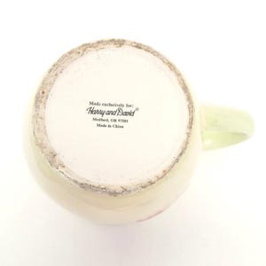 Vintage Harry & David Ceramic Pitcher Butterflies and Roses /flowers ...