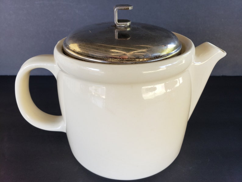 Mccoy Pottery Covered TEAPOT 1418 Made in USA - Etsy