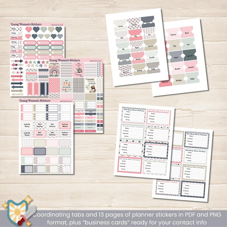 2025 LDS STAKE Young Women's Planner, YW Stake Presidency Binder, Young ...