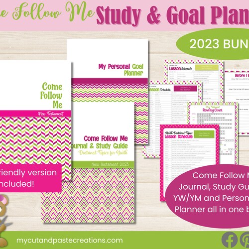 Come Follow Me 2023 Kid's New Testament Workbook Kids - Etsy