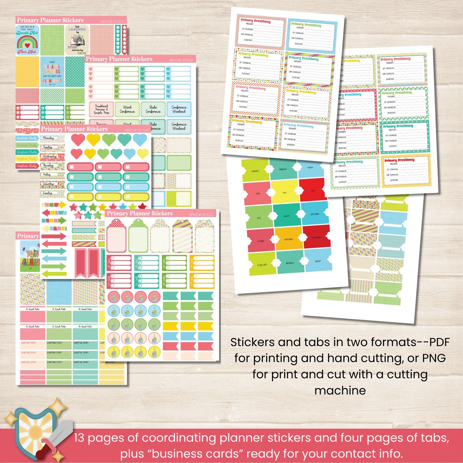 2025 LDS Primary Planner, Primary Presidency Binder, Teacher Class ...