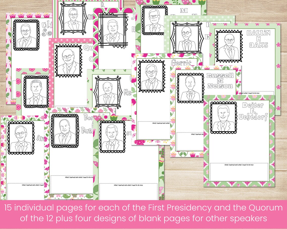 General Conference Workbook BUNDLE General Conference Kids LDS ...