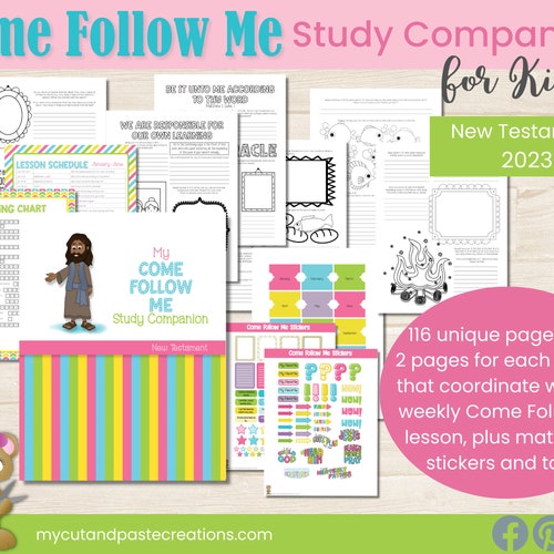 LDS Primary Come Follow Me 2023 New Testament Junior-younger - Etsy