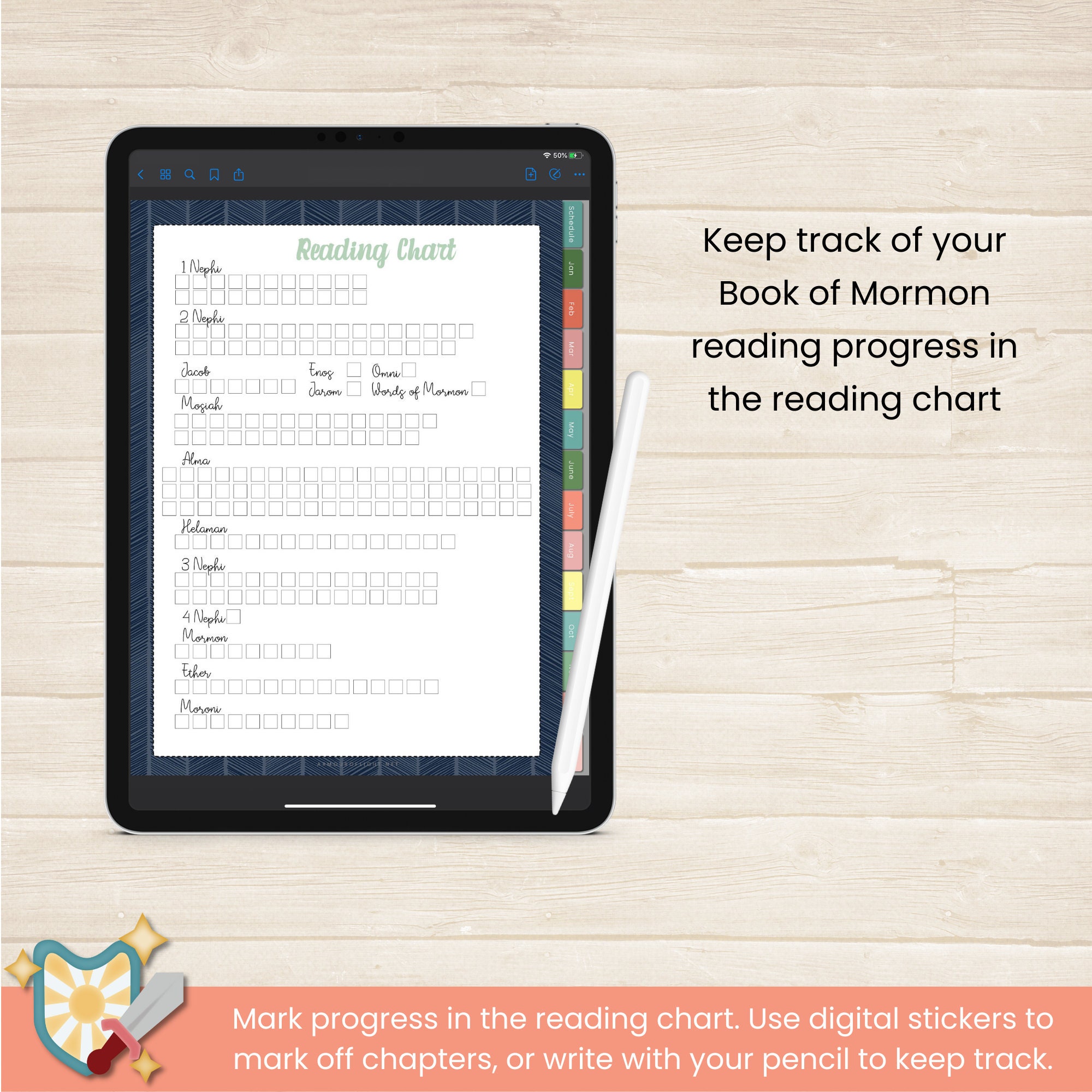 Come Follow Me Book of Mormon, Digital Scripture Study Journal, Come ...