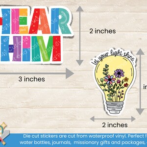 LDS Young Women Stickers, LDS Inspirational Quotes, Faith Sticker Pack ...