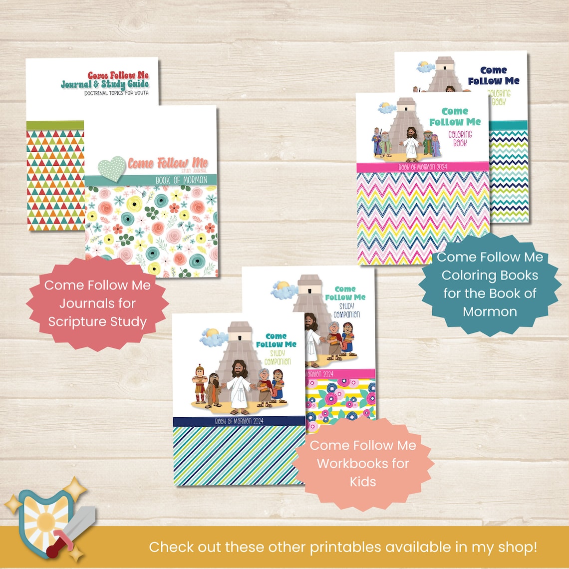 2024 STAKE Primary Presidency Planner, LDS Primary Planner Bundle, Come ...