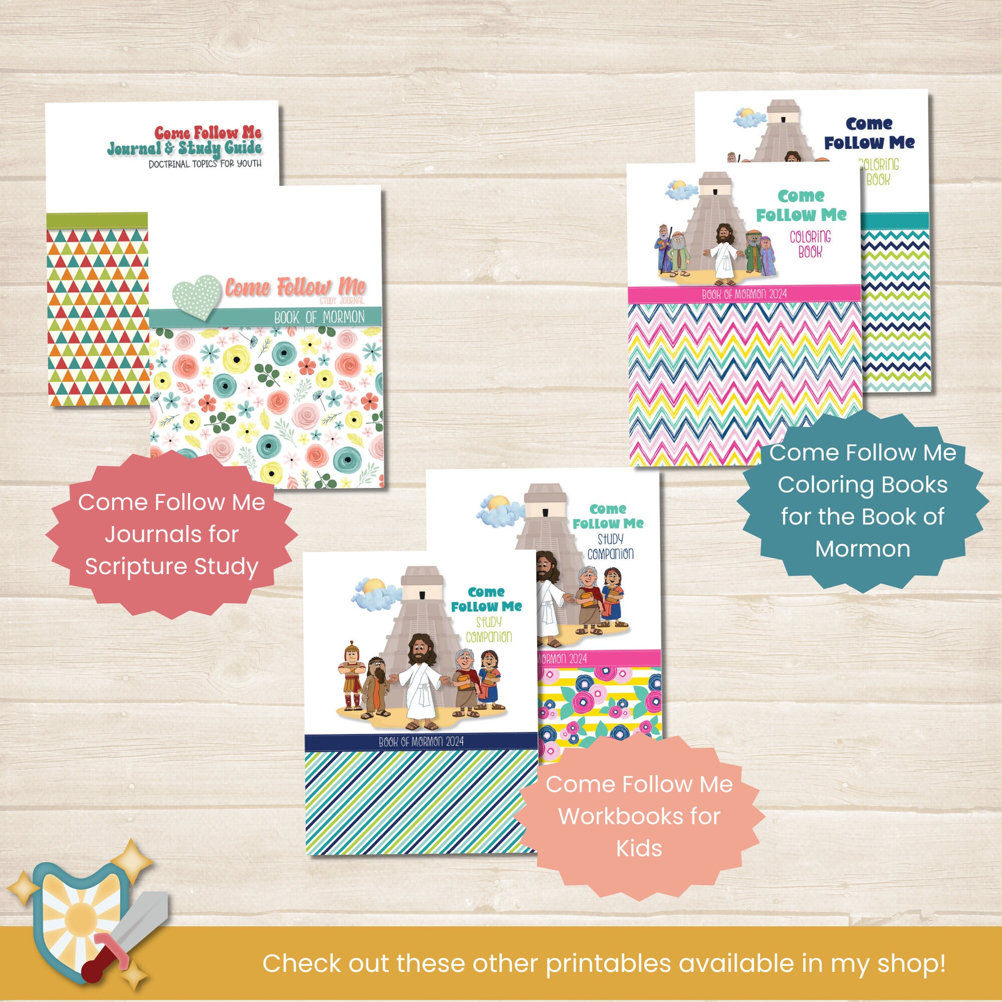 2024 STAKE Primary Presidency Planner, LDS Primary Planner Bundle, Come ...