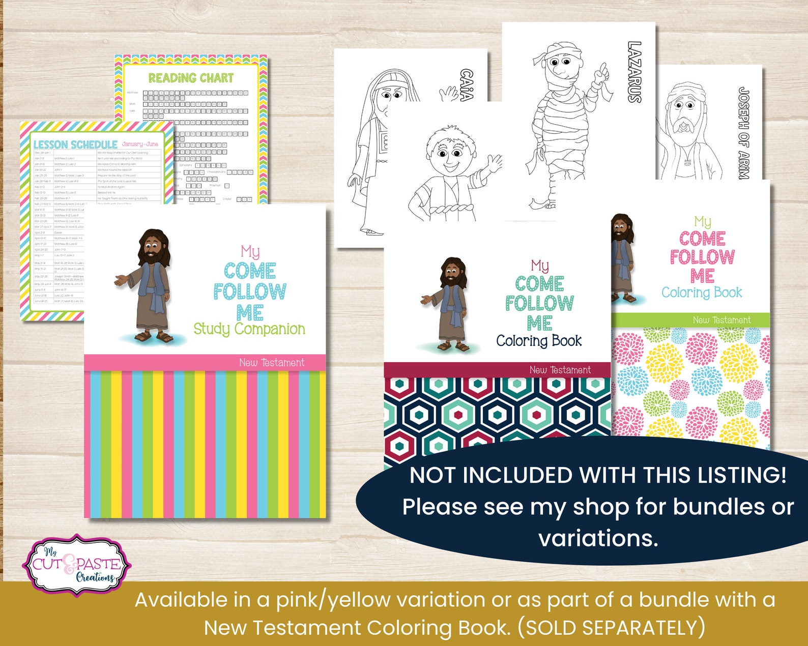 Come Follow Me 2023 Kid's New Testament Workbook Kids - Etsy