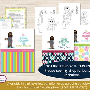 Come Follow Me 2023 Kid's New Testament Workbook Kids - Etsy