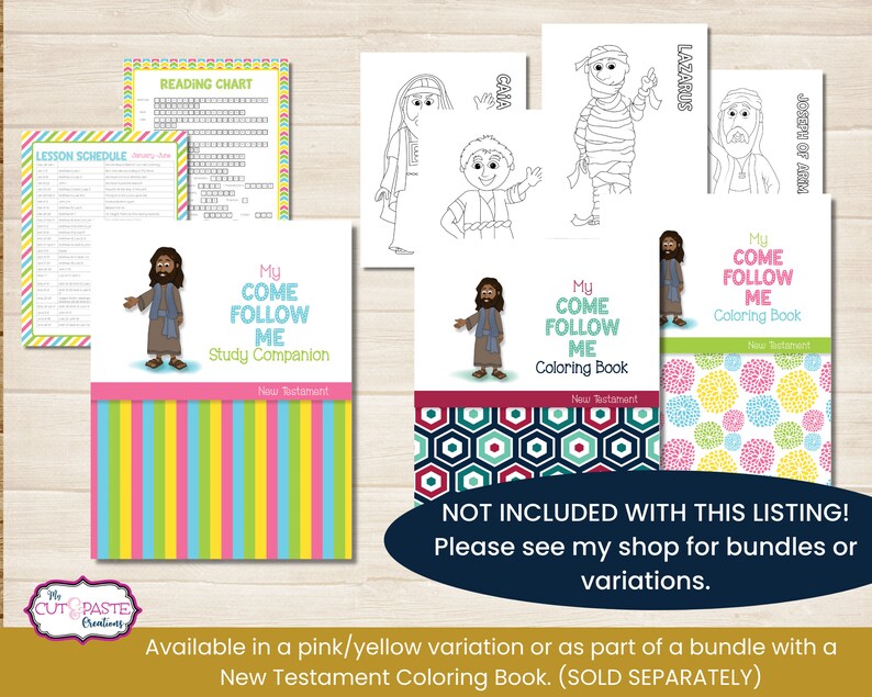 Come Follow Me 2023 Kid's New Testament Workbook Kids - Etsy