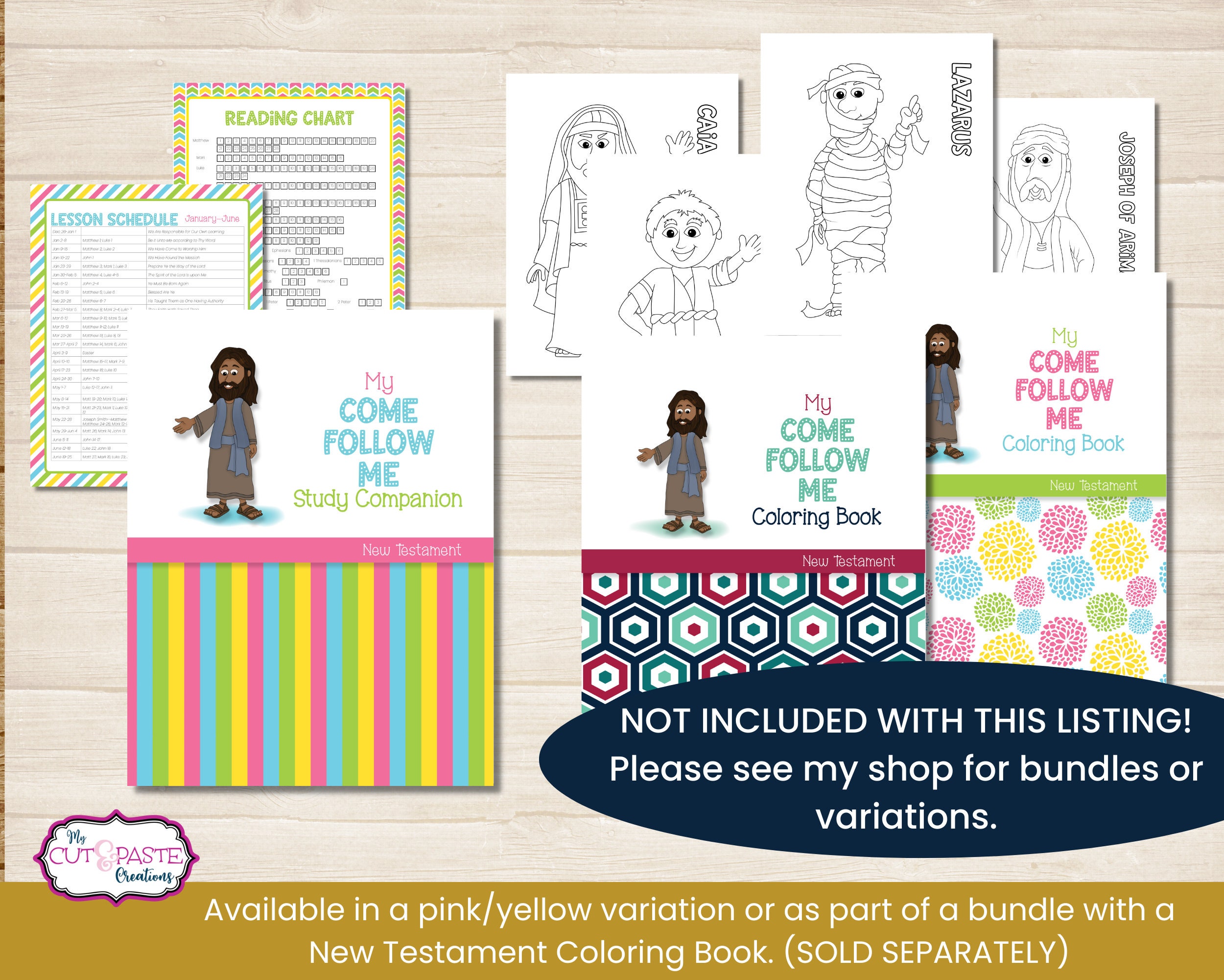 Come Follow Me 2023 Kid's New Testament Workbook Kids - Etsy