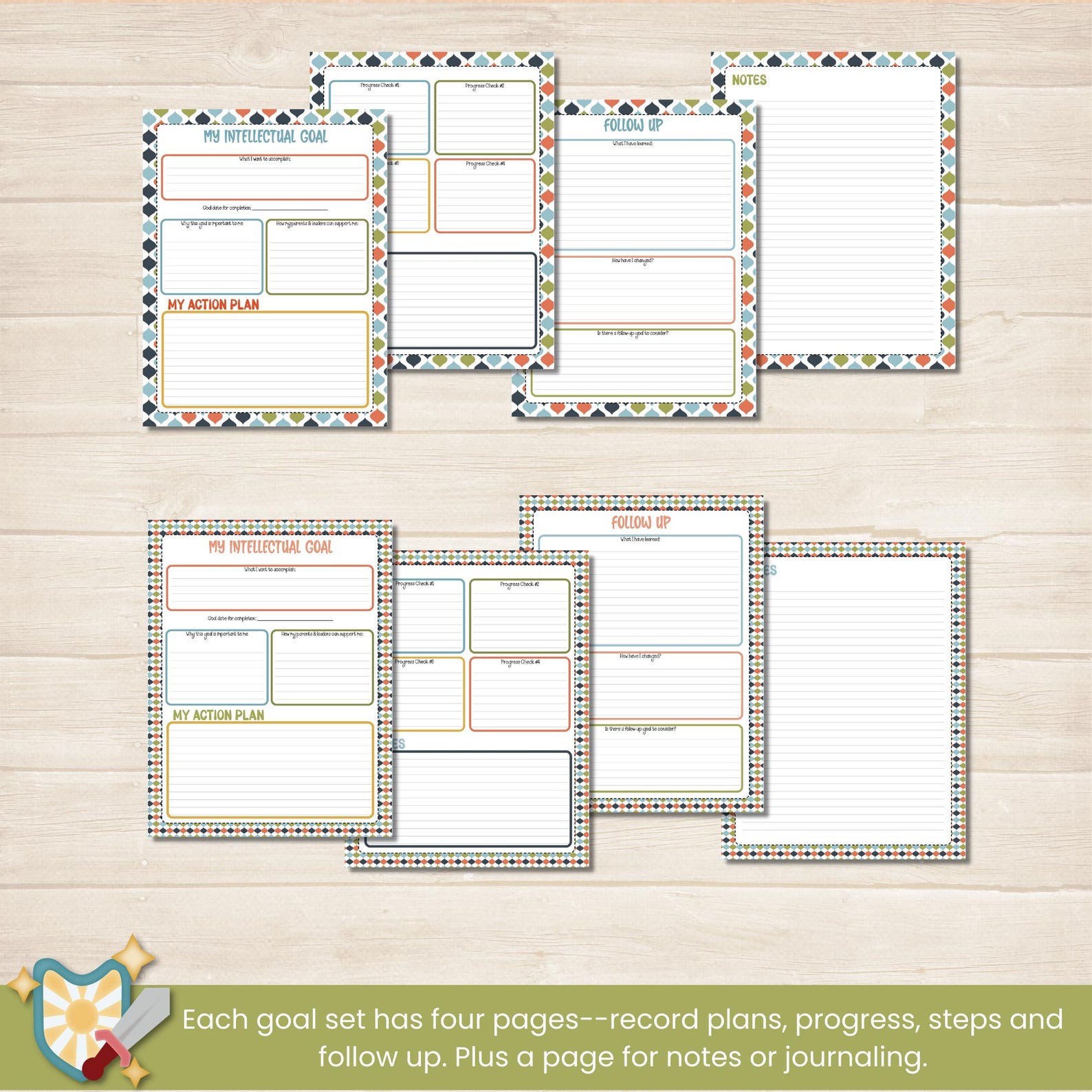 LDS Youth Goal Planner 2025, Children and Youth Program, Goal Setting ...