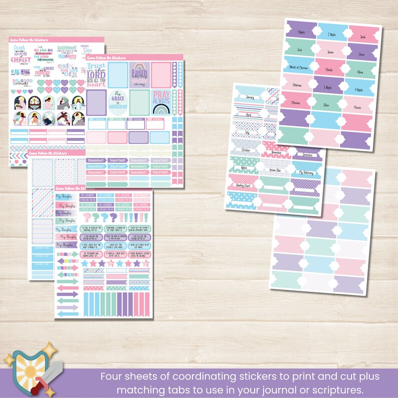 Come Follow Me Book of Mormon, Scripture Study Journal, 2024 Come ...