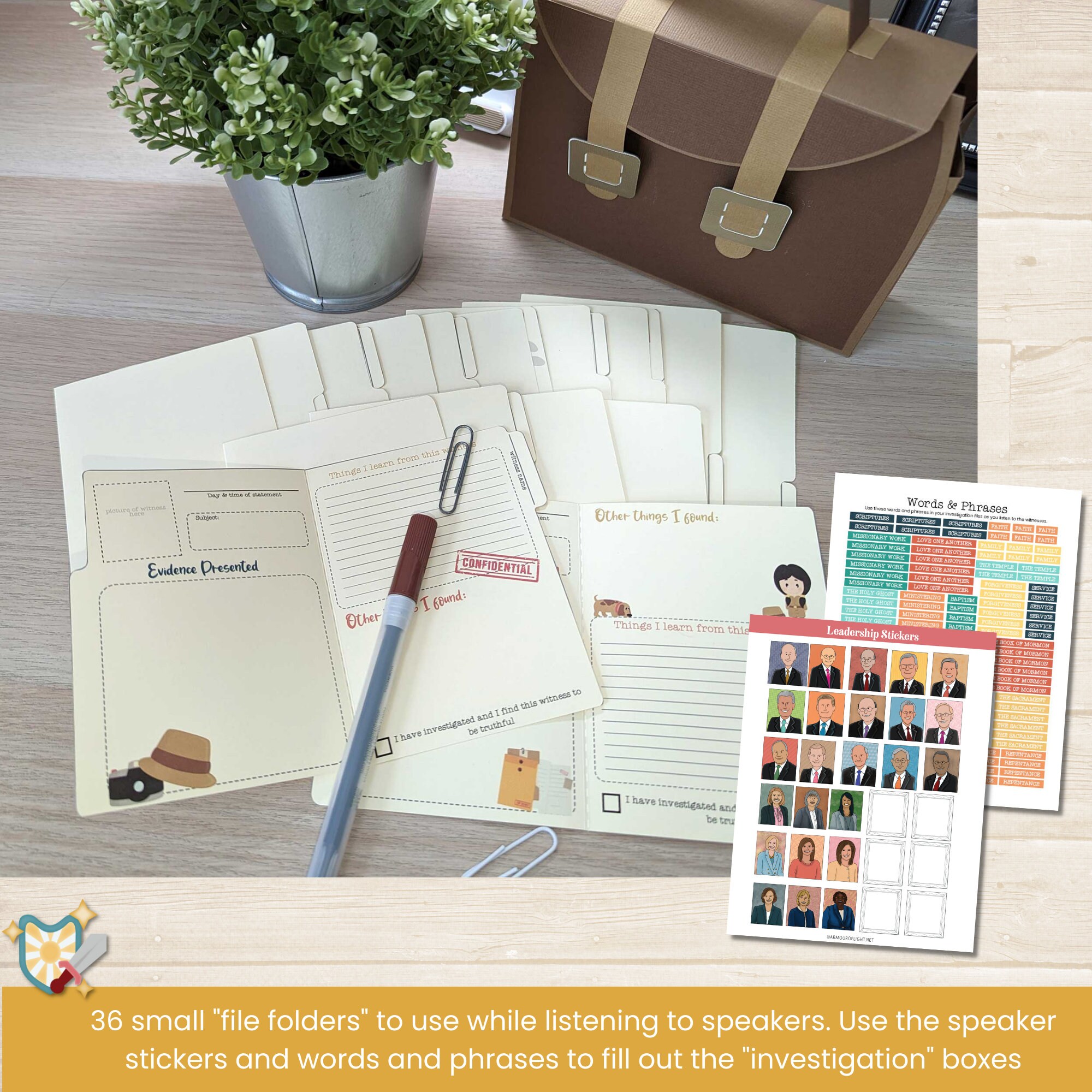 General Conference Workbook, Conference Activity, LDS Primary ...