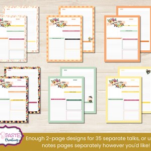 General Conference Journal, LDS Printable Journal, Women's Notebook ...