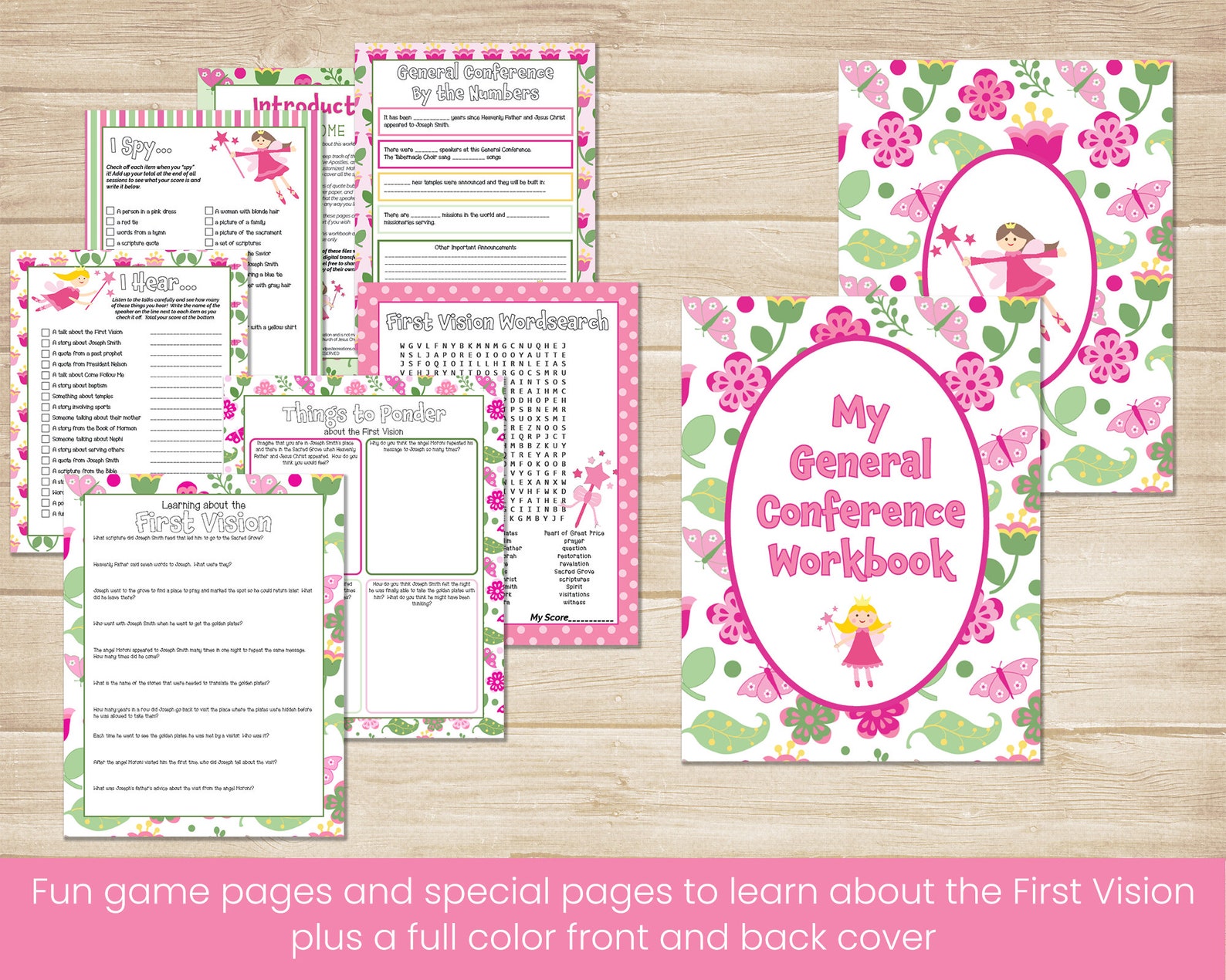 General Conference Workbook - General Conference Kids - LDS Conference ...