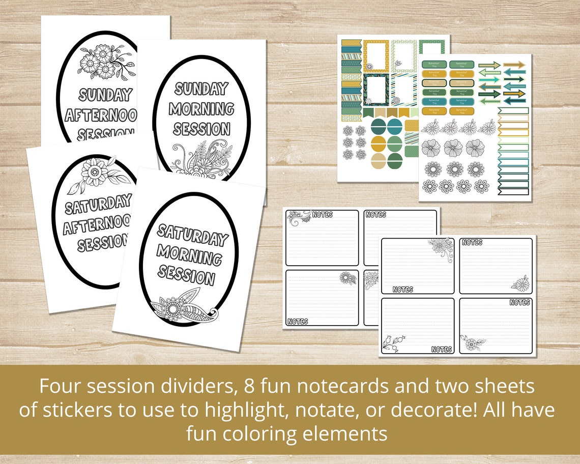 LDS General Conference Journal - Youth Planner - LDS Women's Journal ...