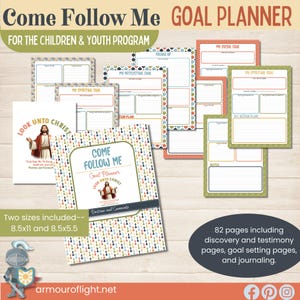 LDS Youth Goal Planner 2025, Children and Youth Program, Goal Setting ...