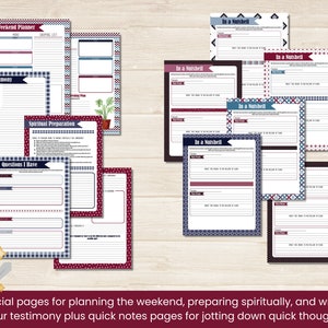 General Conference Journal, General Conference Notebook, LDS Women's ...