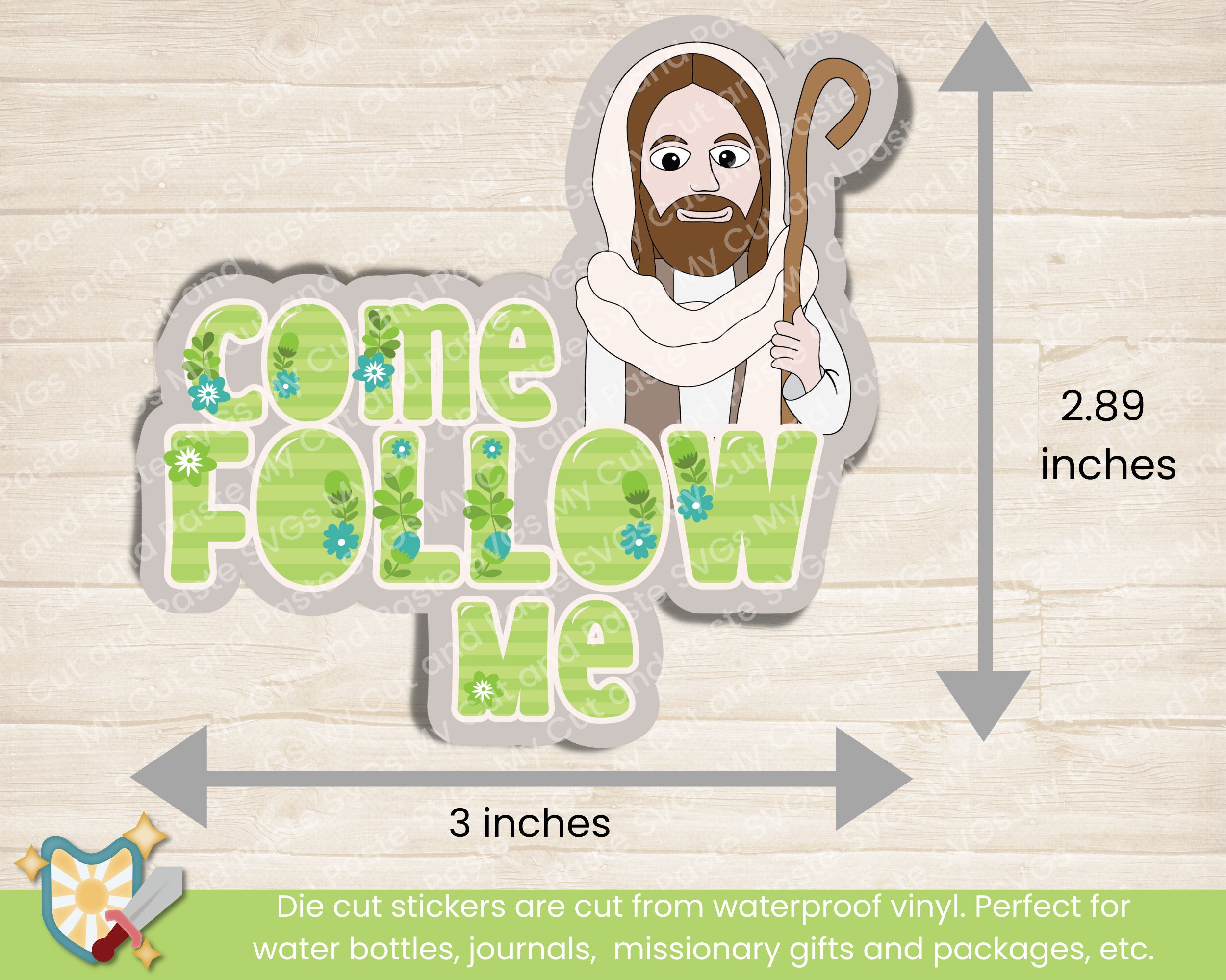 LDS Young Women Stickers, LDS Inspirational Quotes, Faith Sticker Pack ...