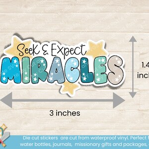 LDS Young Women Stickers, LDS Inspirational Quotes, Faith Sticker Pack ...