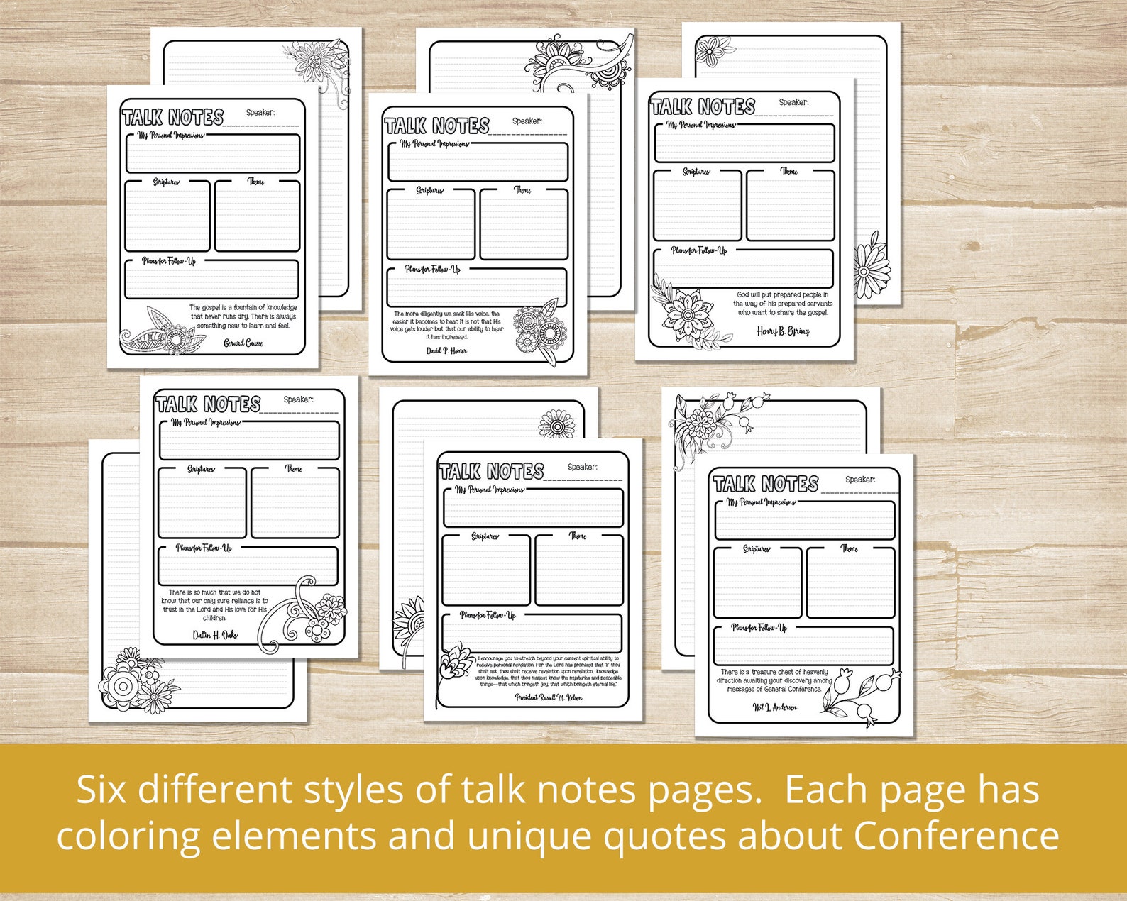 LDS General Conference Journal - Youth Planner - LDS Women's Journal ...