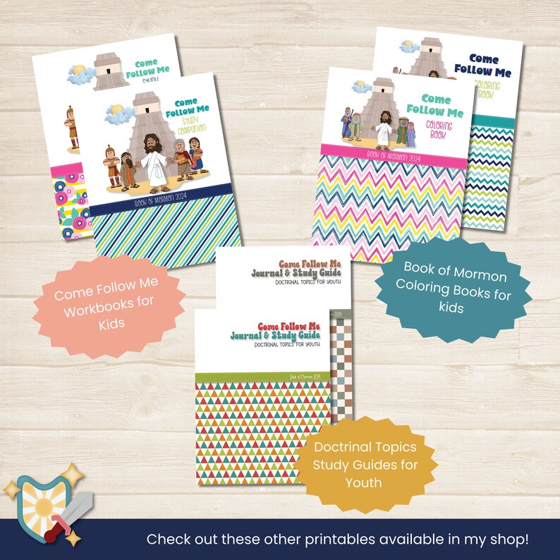 Come Follow Me Book of Mormon, Scripture Study Journal, 2024 Come ...