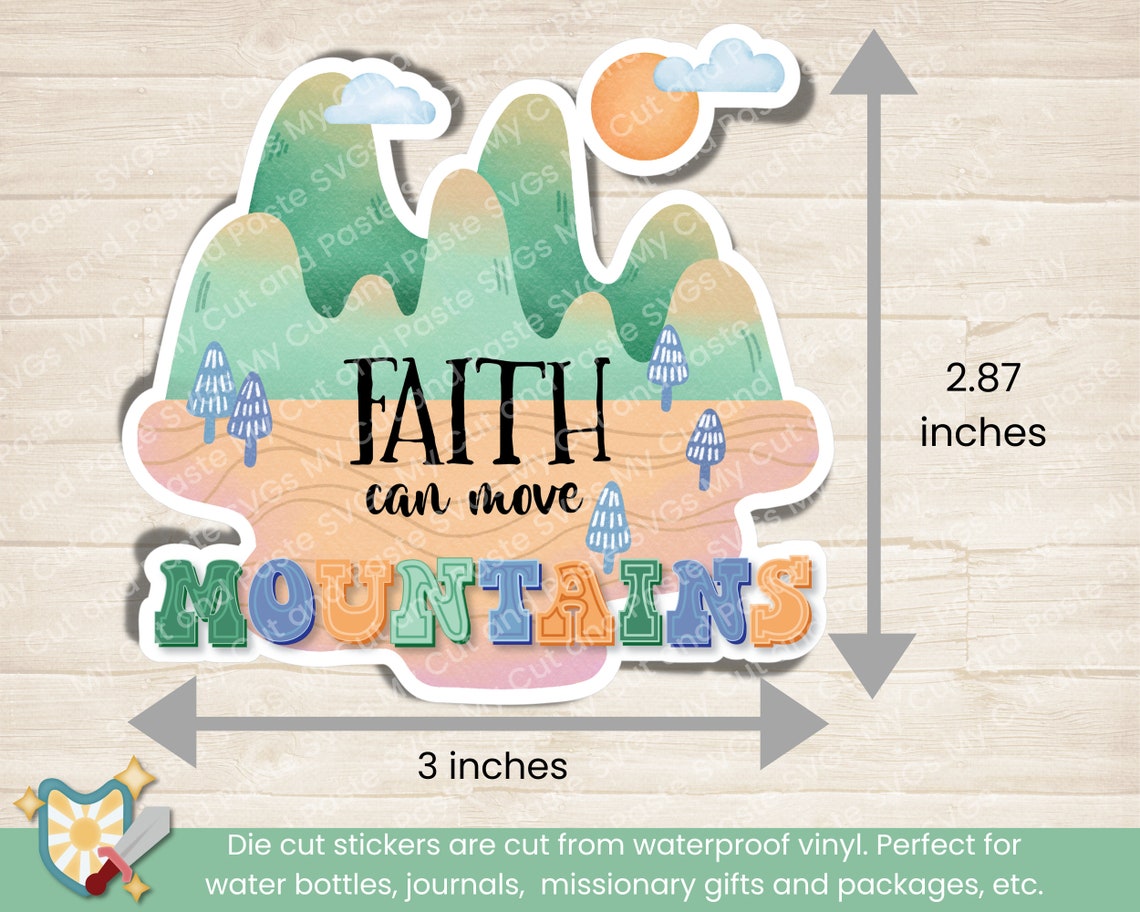 LDS Young Women Stickers, LDS Inspirational Quotes, Faith Sticker Pack ...