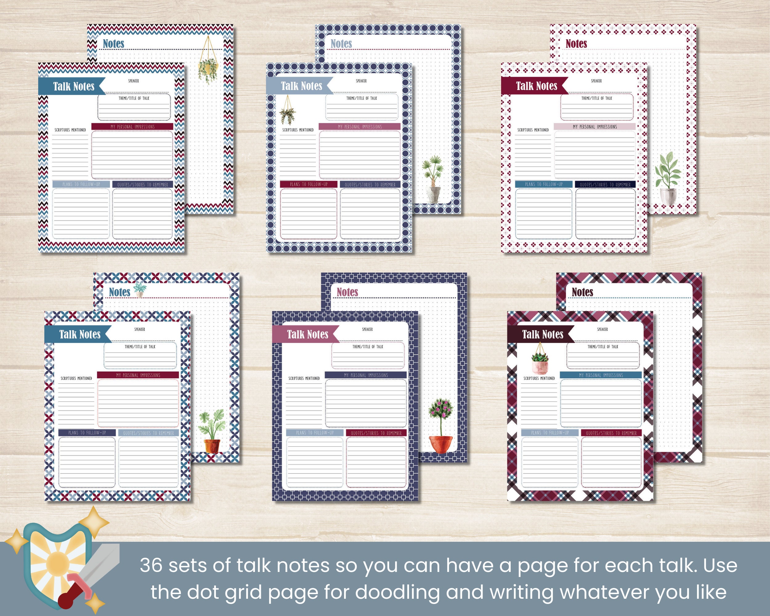 General Conference Journal, General Conference Notebook, LDS Women's ...