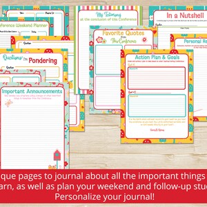 LDS General Conference Journal - Youth Planner - LDS Women's Journal ...