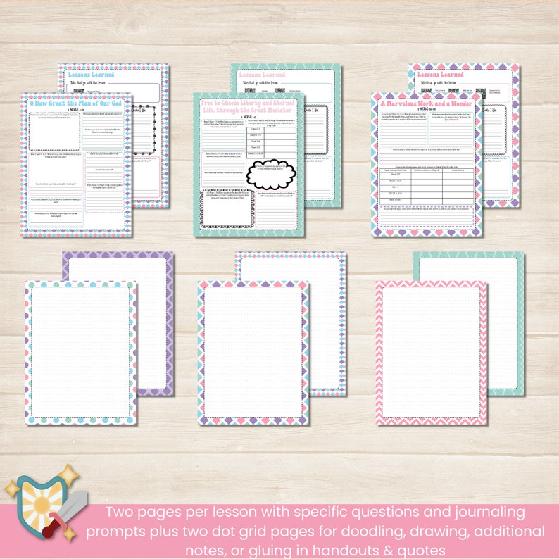 Come Follow Me Book of Mormon, Scripture Study Journal, 2024 Come ...